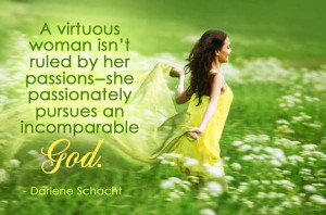 The Virtuous Woman - Lesson One - Time-Warp Wife