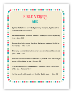 Our Bible Study Begins Today – Resources: Bible Verses, Study Questions ...